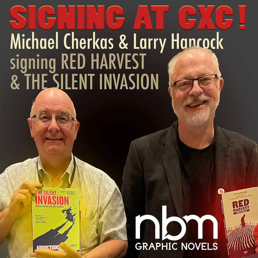 Michael Cherkas & Larry Hancock at CXC! – NBM Graphic Novels