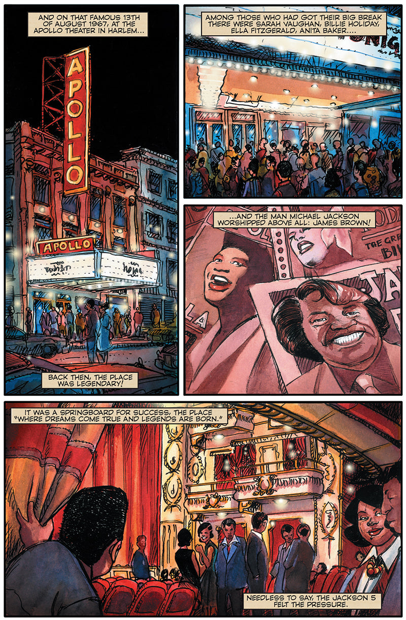 Michael Jackson in Comics – NBM Graphic Novels